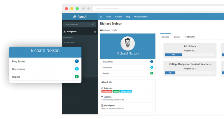 Edwiser RemUI Moodle Template Review From LMS.org