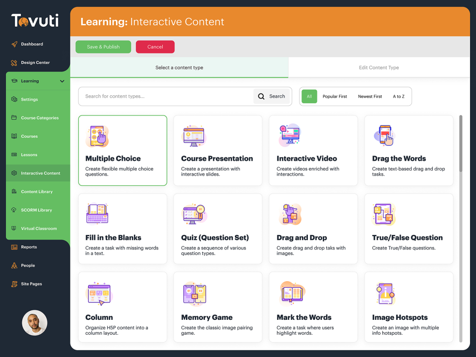 Tovuti LMS Review From LMS.org - Watch Demo & Pricing Available